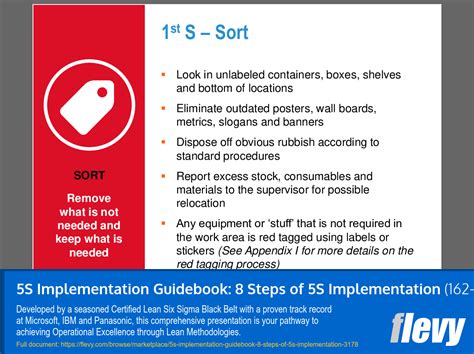 5s Implementation Guidebook 8 Steps Of 5s Implementation Ppt Slide Deck