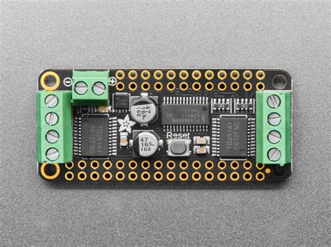dc motor stepper featherwing add on for all feather boards kiwi