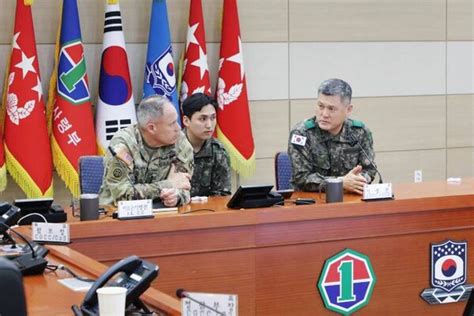 美8군사령관 “韓지작사와 원팀 굳건한 한미연합방위 유지”