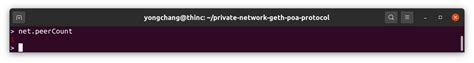 Github Hyc0812private Network Geth Poa Protocol Setting Up A
