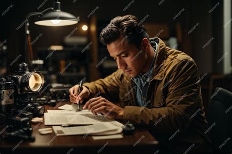 Premium Ai Image A Man Solving Problem Wallpaper