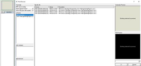 Analog Pir Sensor Library For Proteus V2 0 The Engineering Projects