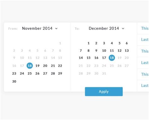 28 Datepickers For Website Ui And Mobile Apps Bittbox