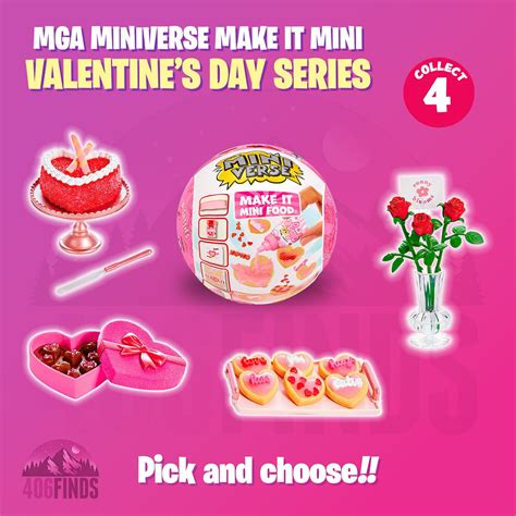 Mga Miniverse Make It Mini Valentines Day Series Craft Kits You Pick