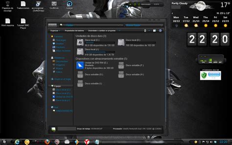 Tema Windows 7 RoBoTs Dale Un Elegante Aspecto Futurista A Tu