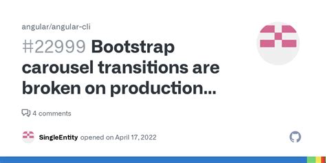 Bootstrap Carousel Transitions Are Broken On Production Build With