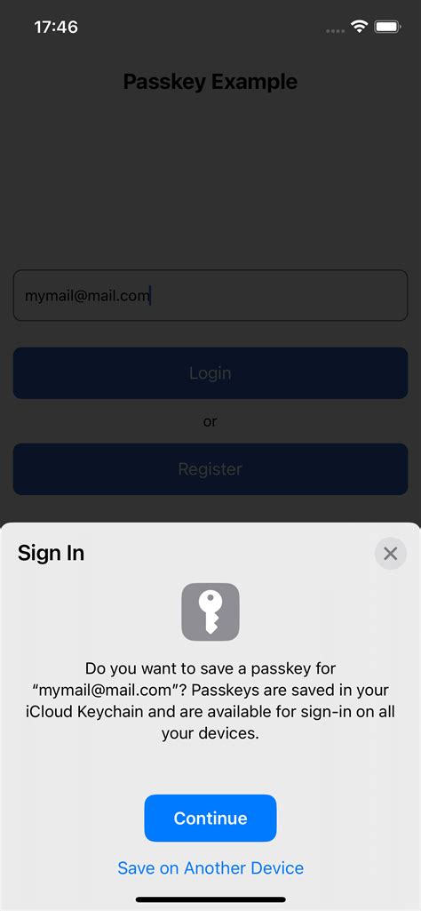 github heritageholdings passkey example an example repository