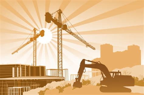 เวกเตอร์พื้นหลังการก่อสร้างอาคาร Eps Uidownload