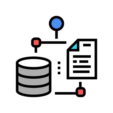 File Digital Processing Color Icon Vector Illustration Vector Art At Vecteezy