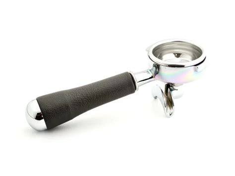 Victoria Arduino Portafilter Nano Tech With Leather Handle