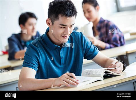 College Students Classroom Learning Stock Photo Alamy
