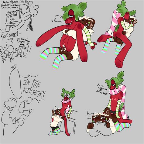 Rule 34 Biting Pillow Brainrot Caught Caught In The Act Cosmo Dandy