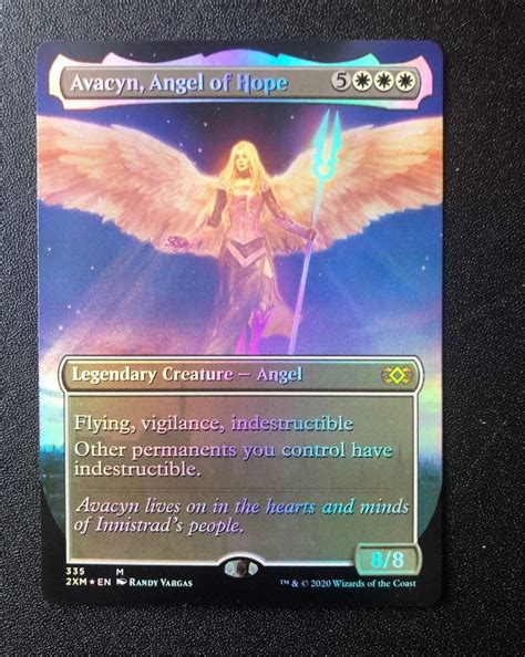 Avacyn Angel Of Hope Foil Showcase 2xm Proxy King