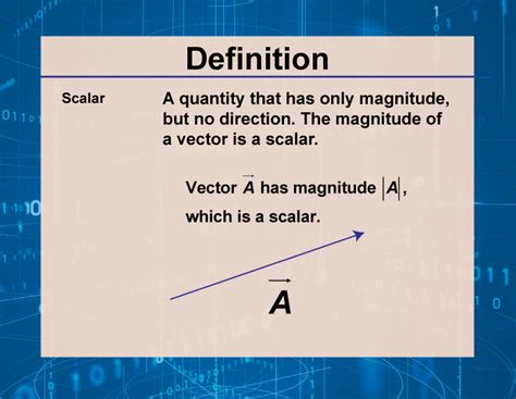 Scalar Definition