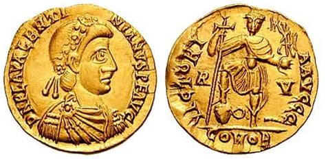 Valentinian Iii Solidus