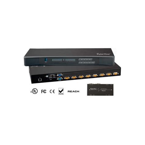8 Port USB KVM Switch 2 Console
