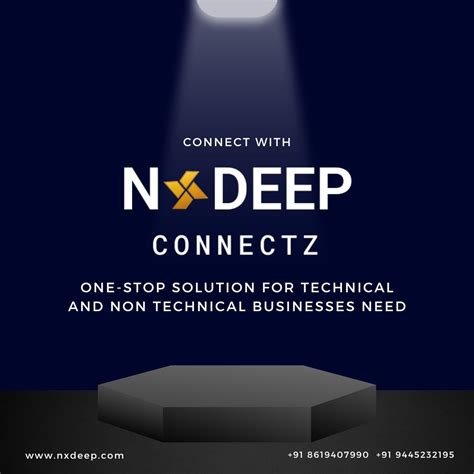 Nxdeep Connectz On Linkedin Nxdeep Businesssolutions Techinnovation