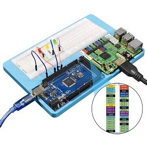 Kuman For Arduino Raspberry Pi Holder Breadboard Kit In RAB Holder RPi GPIO Breakout