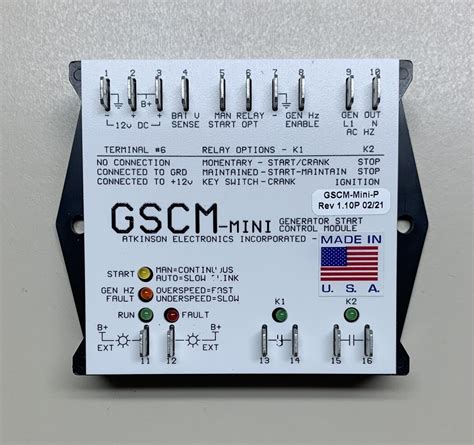 A0227 Gscm Mini P Generator Start Control Module Off Grid Depot
