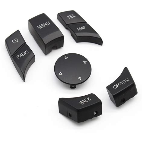 Set 6 Butoane Consola Multimedia Idrive Dedicat Bmw Seria E 1 3 5 X1 X5
