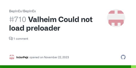 Valheim Could Not Load Preloader Issue BepInEx BepInEx GitHub