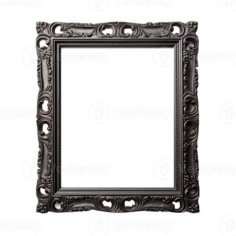 Photo Frame Empty Isolated On Transparent Background Without Background PNG