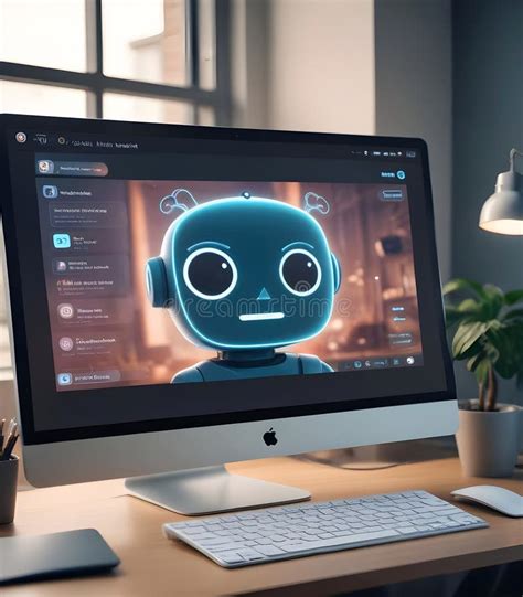 Beautiful Dynamic Ai Chatbot Application Stock Illustrations 3