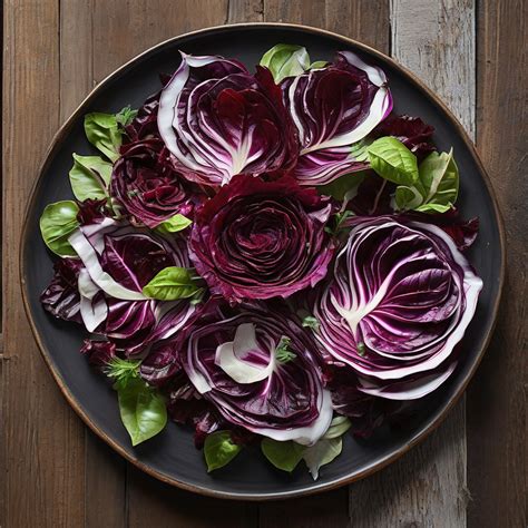Radicchio Recipe Bitter Beauty Tamed With Sweet Italian Dressing