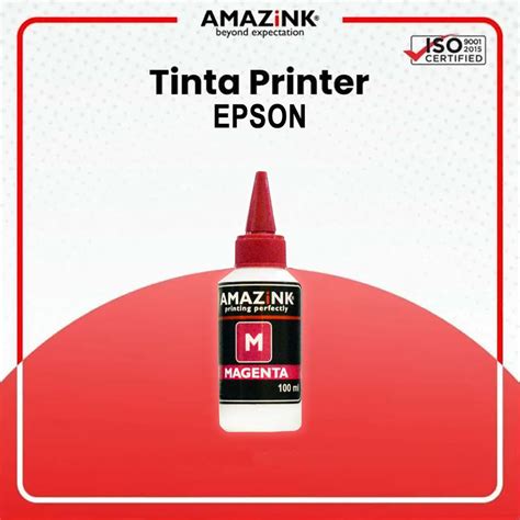 Tinta Amazink Ml Magenta Untuk Printer Epson Produk Tkdn