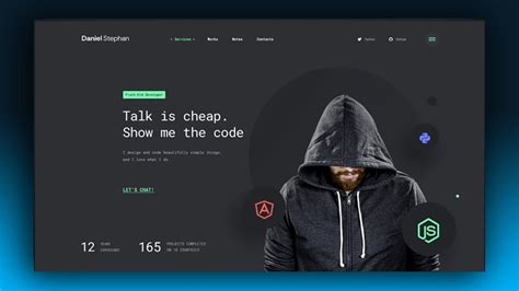 Personal Portfolio Website Using Html And Css Step By Step Tutorial Youtube