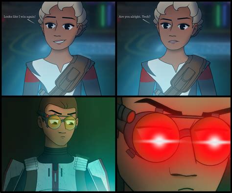 Bad Batch Fanart Omega S Showing Hunter Her In 2021 S