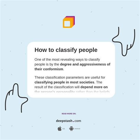 How To Classify People Deepstash
