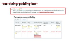 [Basic HTML/CSS] 6. css - box sizing, display, margin, padding | PPT