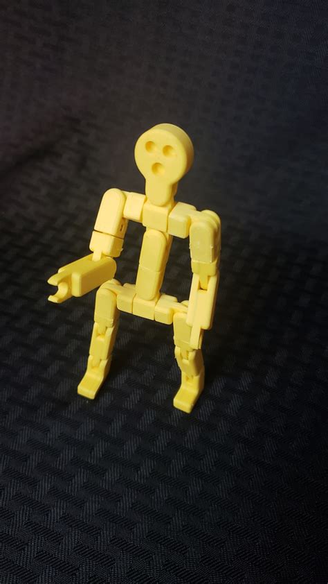 🦸 Pip The Print In Place Fully Articulate Action Figure・ Stl File For