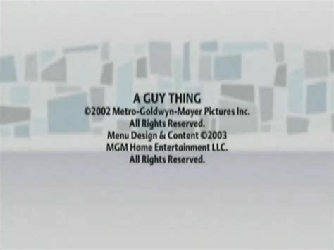 Mgm Home Entertainment Copyright Bumpers Audiovisual Identity Database