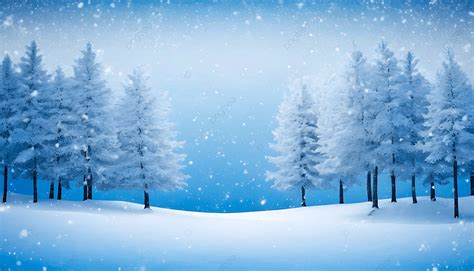 Beautiful Blue And White Soft Color Winter Christmas Background
