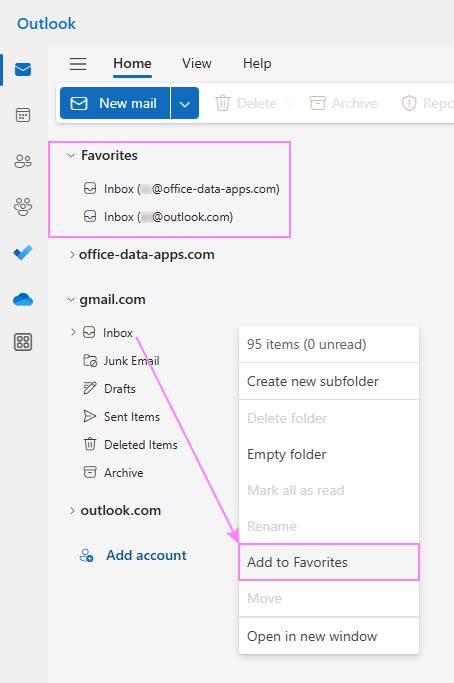 Accounts In New Outlook How To Create Manage And Delete