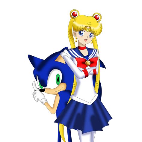 At Sailor Moon And Sonic Crossover By Sincity2100 On Deviantart