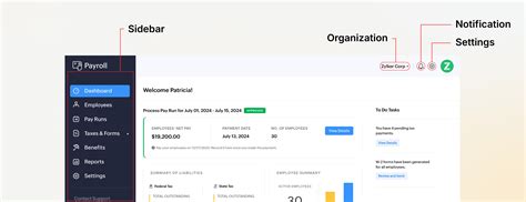 Navigate Zoho Payroll Zoho Payroll Help