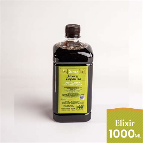 Elixir Of Ceylon Tea Green Tea With Jasmine 1000ml Po Dri