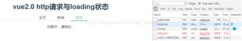 Vue20 请求以及loading展示vue2 Vue 请求 Csdn博客
