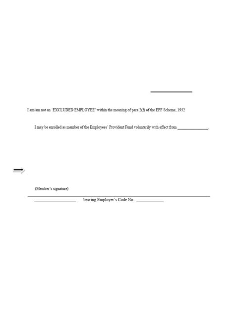 Joint Declaration For Epf Vpf Pdf