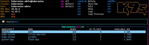 k9s ui tool to manage kubernetes clusters in style bash prompt