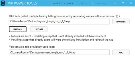 Инструкция по установке XAP файлов на Windows Phone смартфон