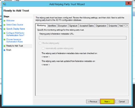 WebChart ADFS 3 0 Configuration For SSO