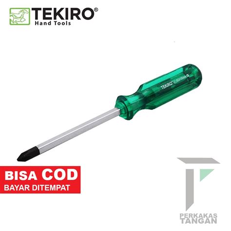 Jual Tekiro Obeng Ketok Tekiro 6 Ph2x150mm Obeng Getok Tembus