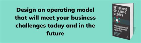 Rethinking Operating Models Designing People And Technology Powered