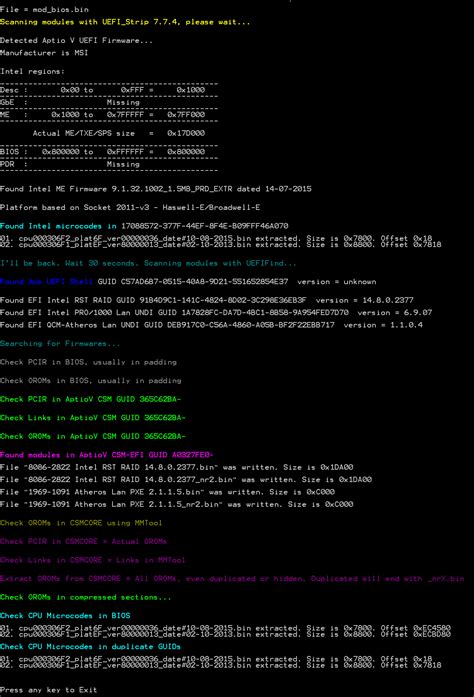 Guide Manual AMI UEFI BIOS Modding BIOS Modding Guides And Problems Win Raid Forum