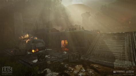 The Online Portfolio Of James Catterson Star Wars Jedi Fallen Order Kashyyyk Refinery Trench