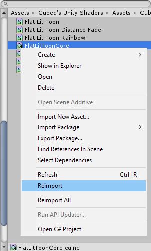 include files not working · issue 38 · cubedparadox cubeds unity shaders · github